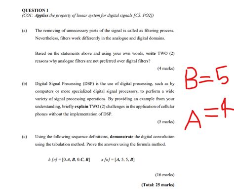 solved question 1 col applies the property of linear