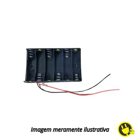 Suporte Porta 6 Pilhas Aa Sem Plug Arduino E Raspberry Em Manaus é Na Smart Projects