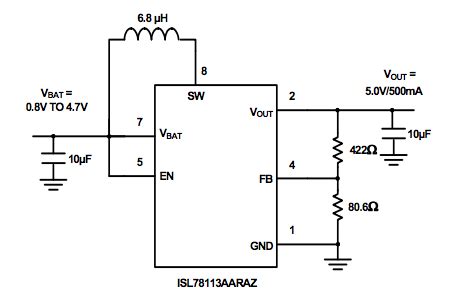 Low Input Voltage Boost Converter EEWeb