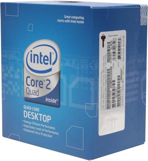 Intel Core Quad Q Core Quad Kentsfield Quad Core Ghz Lga W None Integrated