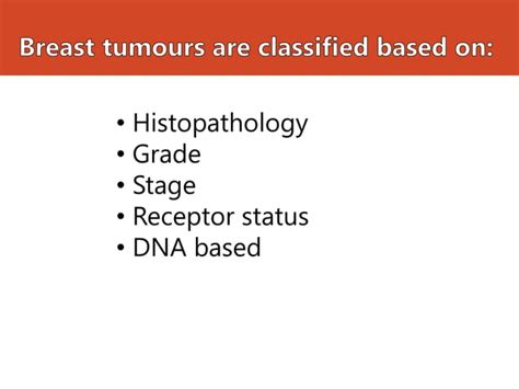 Classification Breast Tumour Pptx
