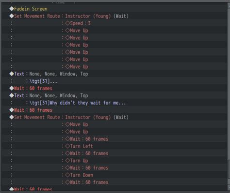 transfer player control not working after autorun event rpg maker forums