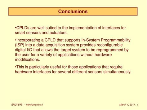 Ppt Fpga Based Interfaces For Smart Sensors And Actuators Powerpoint Presentation Id