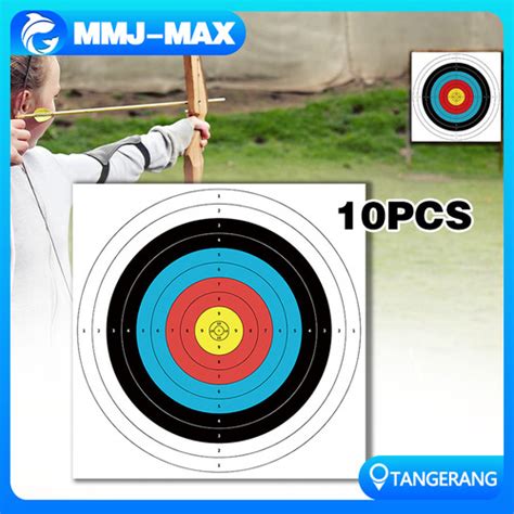 Jual Lembar Face Target 10pcssasaran Target Panahanarchery Target