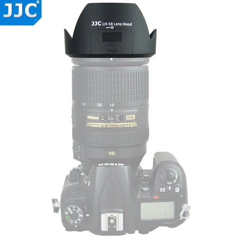 니콘 Af S Dx 용 Jjc 가역 렌즈 후드 니콘 18 300mm F 3 5 5 6g Ed Vr 렌즈 Cpl Nd 필터 조정 창 교체 Hb 58 카메라 렌즈마개