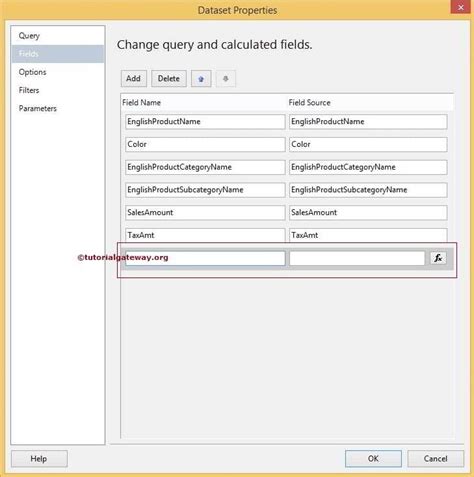 Create Calculated Fields In Ssrs