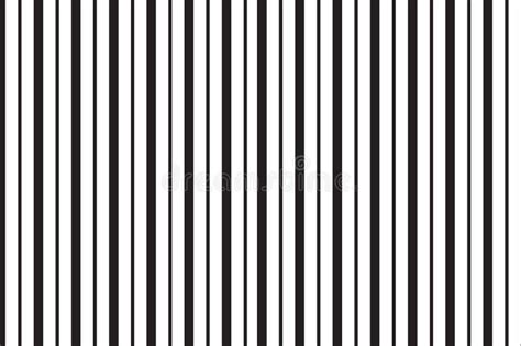 Vertical Stripe Pattern Simple Black Lines White Spaced Columns