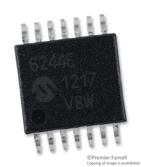 MCP E ST Microchip Operational Amplifier Quad Channels