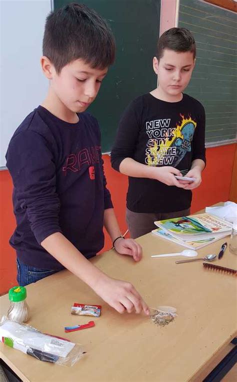 Огледи у 4 разреду ЧЕГАРАЦ