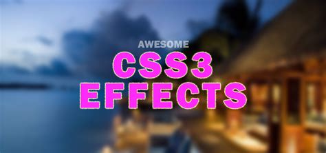 awesome css3 effects css stars