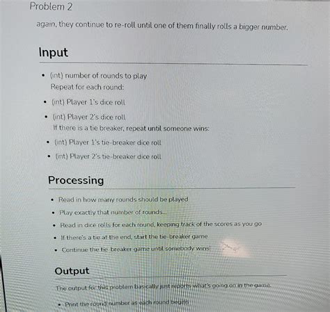 Solved This Program Simulates A Slightly More Complex Game