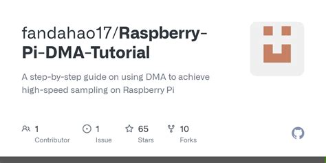 Github Fandahao Raspberry Pi Dma Tutorial A Step By Step Guide On Using Dma To Achieve High