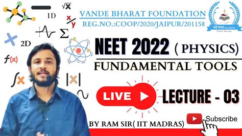 NEET Physics JEE MAINS FUNDAMENTAL TOOLS GRAPHS PHYSICS Lecture YouTube