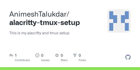 Github Animeshtalukdaralacritty Tmux Setup This Is My Alacritty And Tmux Setup
