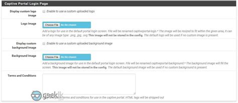 Setting Up A Captive Portal With Pfsense Firewall Geeklk