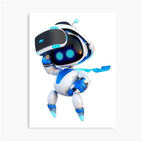 Astro Bot Vintage Astro Poster