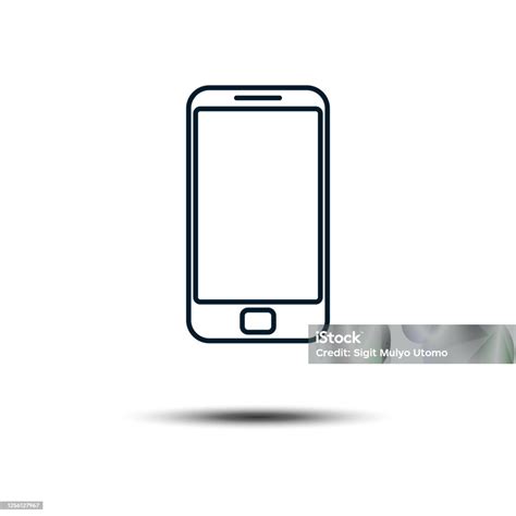 스마트폰 아이콘 벡터 로고 템플릿 트렌디 한 장치 일러스트 디자인 개념에 대한 스톡 벡터 아트 및 기타 이미지 개념 개념 기호 디자인 Istock