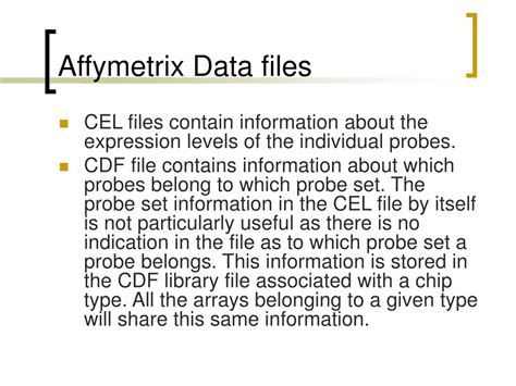 Ppt Data Analysis Of Microarrays Bioconductor Powerpoint Presentation