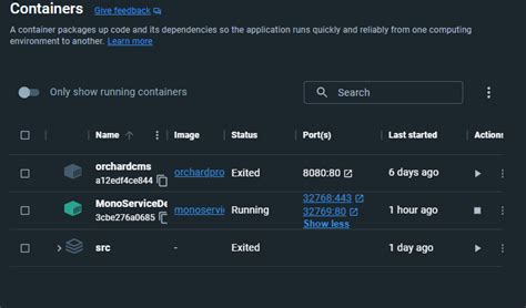 Asp Net Mvc Default Visual Studio Enable Docker Project Container