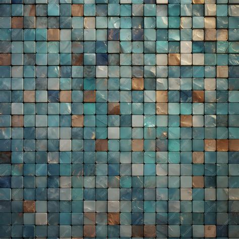 Premium Ai Image Mosaic Tile Texture