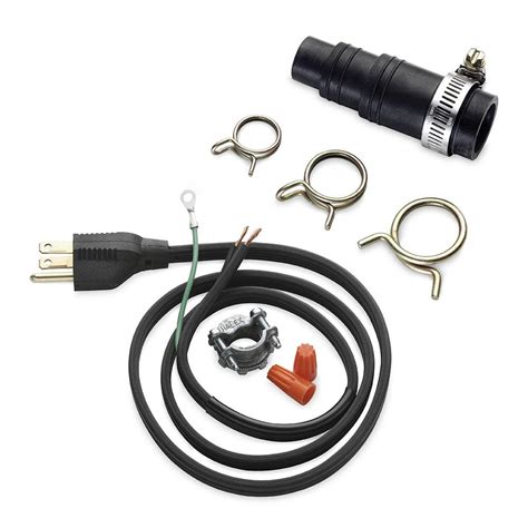Insinkerator 3 Ft Power Cord Installation Kit And Dishwasher Connector Kit For Insinkerator
