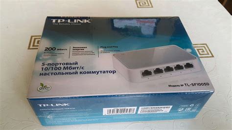 Коммутатор TP-LINK TL-SF1005D 5-port 10/100M — купить по низкой цене в ...