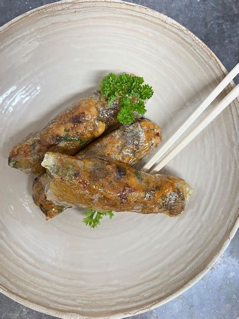 Premium Photo Spring Roll