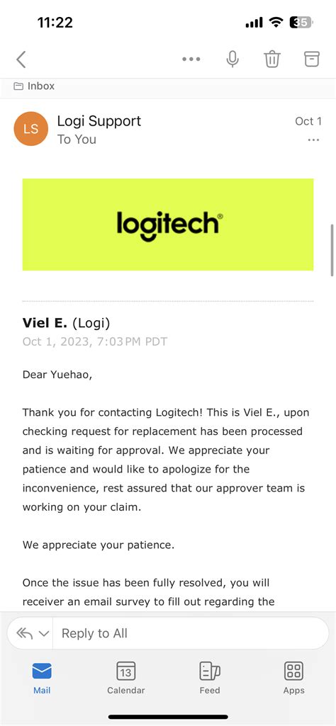 Logitech Replacement Is Tooooooooooo Slow R Logitechg