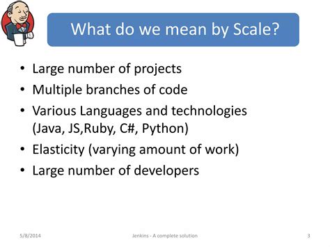 jenkins scaling best practices ppt