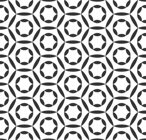 Hexagon Abstract Geometric Seamless Pattern Vector Image