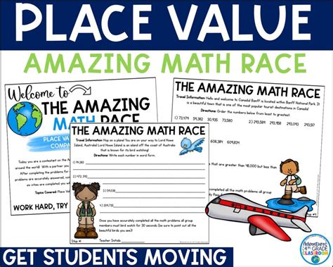 Place Value Comparing Numbers And Rounding Whole Numbers Review Activity Etsy
