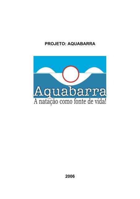 Projeto De Nata O Aquabarra