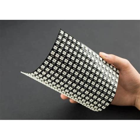 16x16 Flexible Rgb Led Matrix Led Matrix Panel With Ws2812 Sk6812