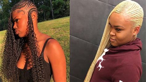 Beautiful Lemonade Braid Hairstyles Youtube