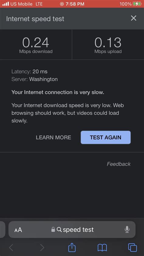 10 Day Free Trial Day 7 And Speeds Are Unusable Switched From Visible What Happened Im In