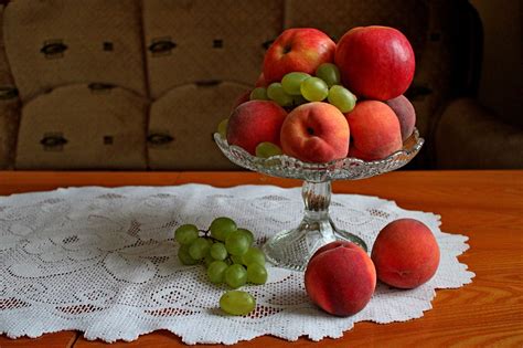 과일 테이블 복숭아 Pixabay의 무료 사진 Pixabay