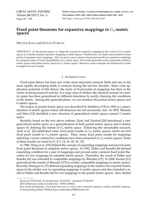 Fixed Point Theorems For Expansive Mappings In Gp Metric Spaces