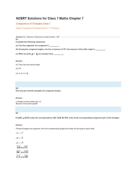 Ch7 Pdf Triangle Euclidean Plane Geometry