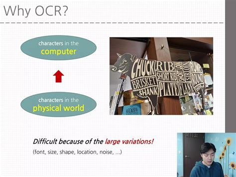 A Brief Introduction To OCR Optical Character Recognition PPT