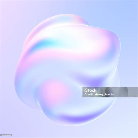 흐르는 액체 모양으로 움직이는 액체 금속 홀로그램 모양 물감 방울에 대한 스톡 사진 및 기타 이미지 물감 방울 3차원 형태 홀로그램 Istock