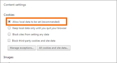 How To Allow Cookies In Google Chrome