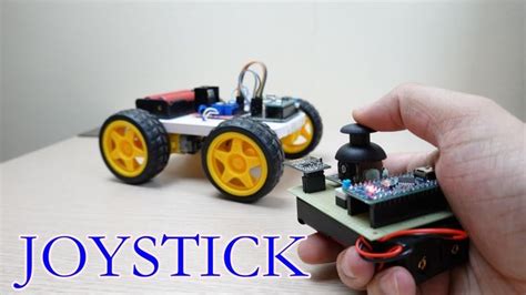 how to make a diy arduino joystick control car at home arduino