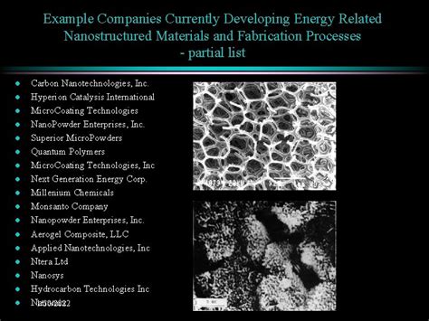 Nanotechnology Gateway Platform To Sustainable Renewable Energy