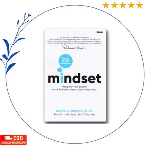 Mindset Book Carol S Dweckg N Shopee Malaysia