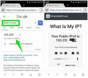 How To Find IP Address On Android Router Local And Public IP Address
