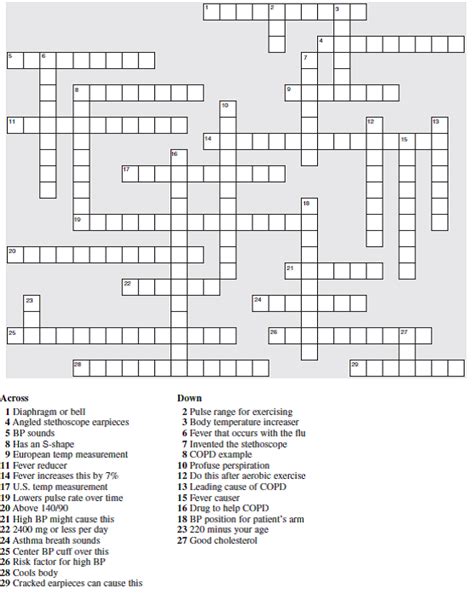 Crossword Heaven Clues Free Printable Crosswords
