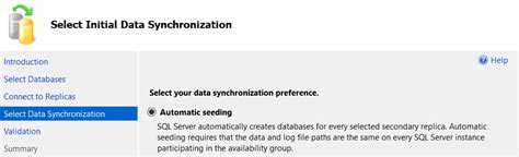 Sql Server Availability Group Automatic Seeding Wicktech Blog