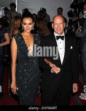 Bruce Willis And Emma Heming At The Model As Muse Embodying Fashion