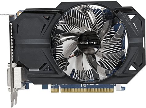 Видеокарта GigaByte PCI-E GeForce GTX750 Ti 1GB DDR5 (GV-N75TOC-1GI ...