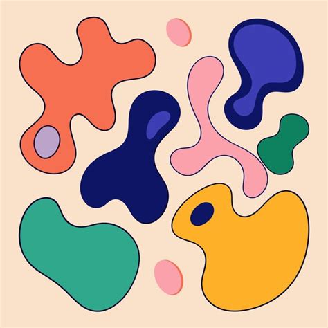 Vector Abstract Shapes Set Premium Ai Generated Vector